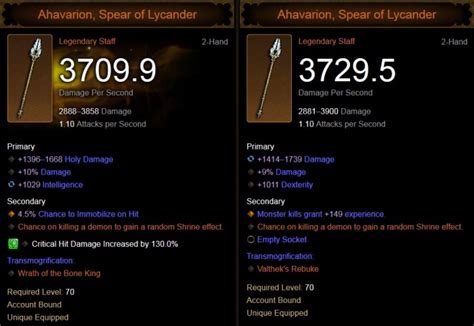 Ahavarion Spear Of Lycander Diablo Wiki