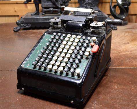 Vintage Burroughs Adding Machine Industrial Office Equipment Photo
