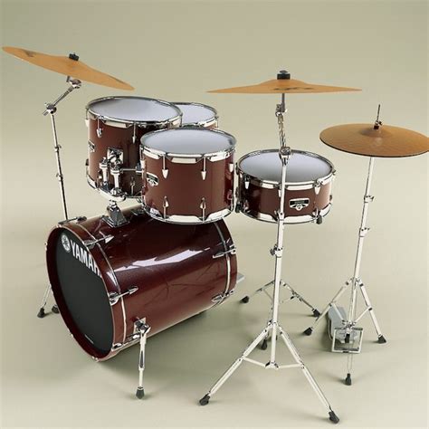 3d Model Drum Kit