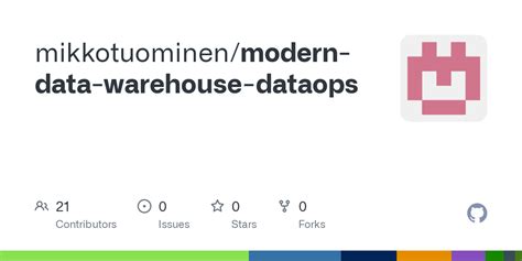 Github Mikkotuominenmodern Data Warehouse Dataops