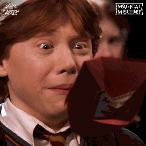 Ron Weasley Scared Magic 