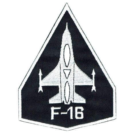 F 16 Iron On Patches