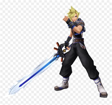 Dissidia 012 Cloud Outfits Hd Png Download Vhv