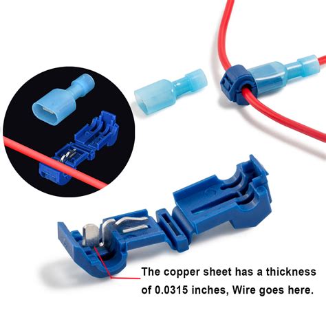 T Splice Wire Connectors Wire Tap Connectors New Age America T Tap