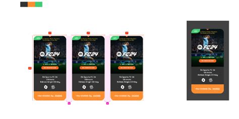 Kinguin Card Design Figma