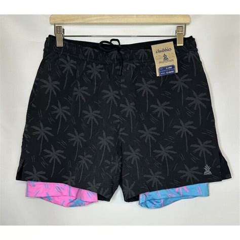 Chubbies Shorts Chubbies One Leg Two Legs 55 Ultimate Training Lined Shorts Large Poshmark