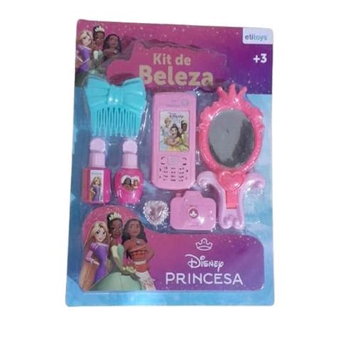 Kit Beleza Princesa Celular Espelho Esmalte Ponto