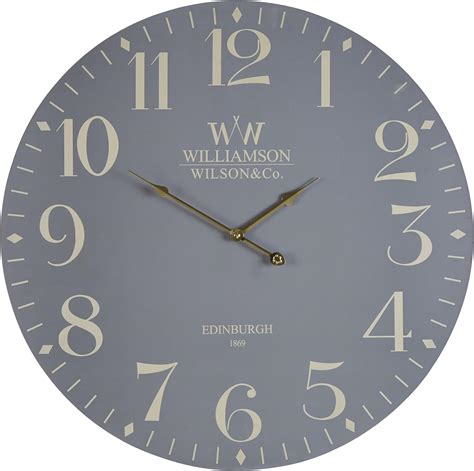 Premier Housewares Classical Wall Clock 60 Cm Grey Bigamart