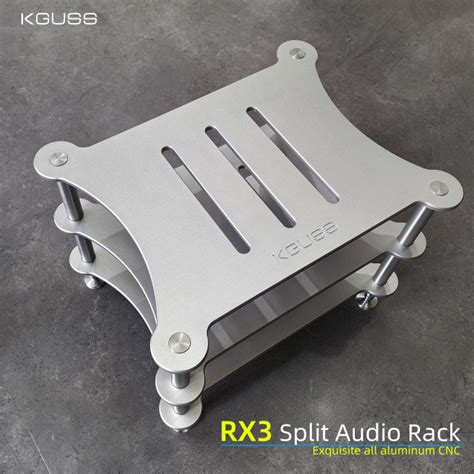 Kguss Rx3 Split Audio Equipment Rack Exquisite All Aluminum Cnc Process
