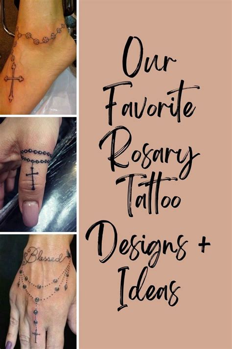 87 Beaded Rosary Tattoo Designs Ideas Rosary Tattoo Rosary Tattoo