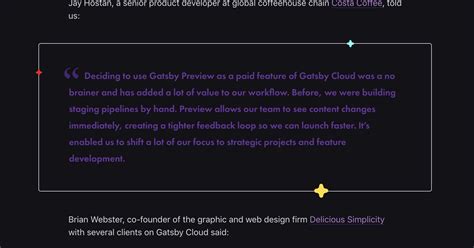 Fix Pullquote Color Contrast For Dark Mode · Issue 19520 · Gatsbyjs