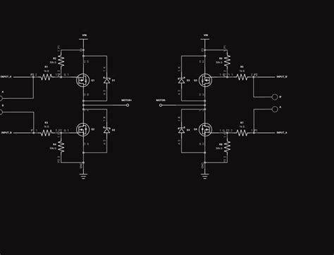 Schematic For H Bridge Circuit This Project Is A H Bridge Circuit