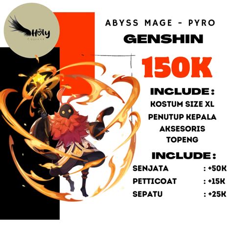 Rental Kostum Abyss Mage
