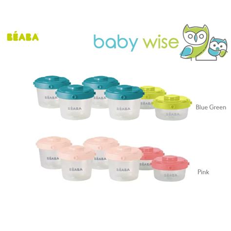Jual Beaba Set 6 Portions Clip 60 120ml Shopee Indonesia