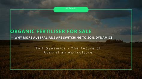 Ppt Organic Fertiliser For Sale Why More Australians Are Switching To