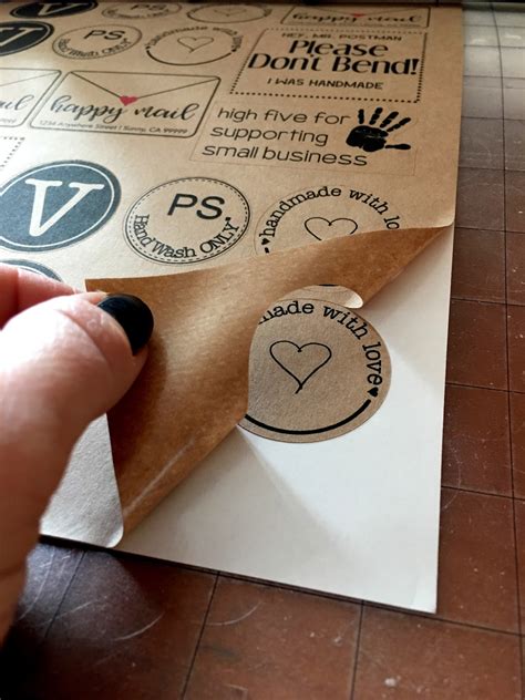 Printable Kraft Paper Labels Label Printable