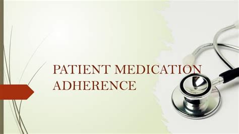 Medication Adherence Reporting Scale For Pdf