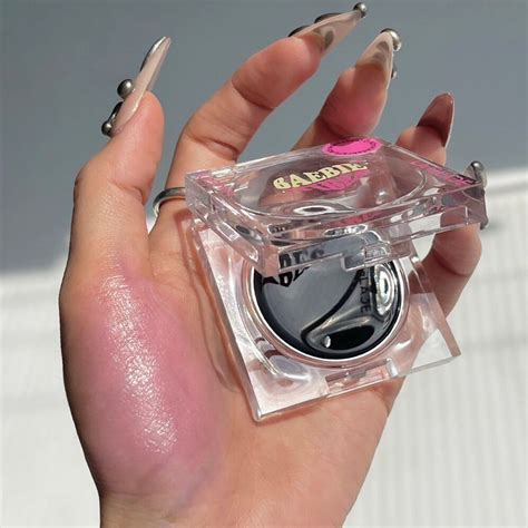 พร้อมส่งแถมพัฟจิ๋ว บลัชดำ Lagalce บลัชดำลากลาส Laglace Black Blush Seaskyshop Thaipick