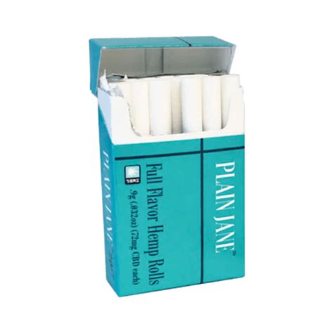 Plain Jane Full Flavor Hemp Cigarettes Vaping360