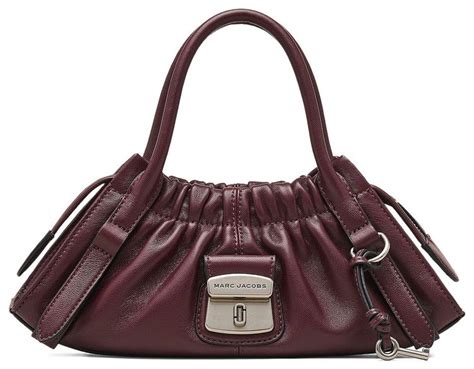 Buy Marc Jacobs Small Satchel Cristina Bag Dark Plum 2f5hcr014h01