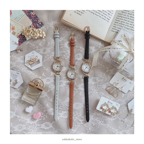 Antique Genuine Leather Watch 復古真皮手錶 女裝 Zakkaholic