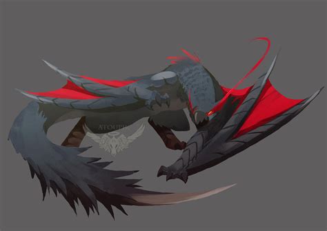 Nargacuga Rage By Atoupik On Deviantart