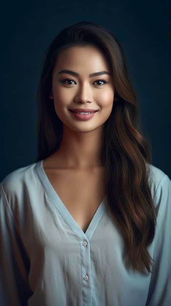 Premium Ai Image Cute And Pretty Asian Girl With Lovely Expression