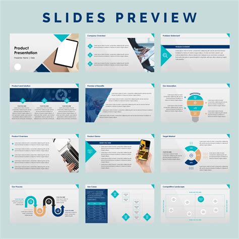 Product Presentation Powerpoint Template Product Introduction