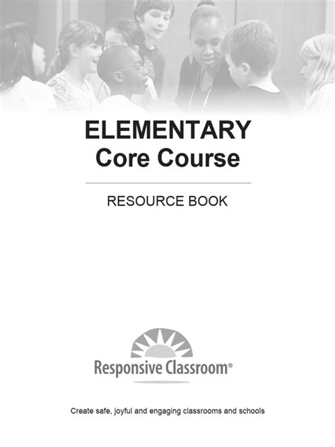 Responsive Classroom Resource Guide Pdf Teachers Inclusion