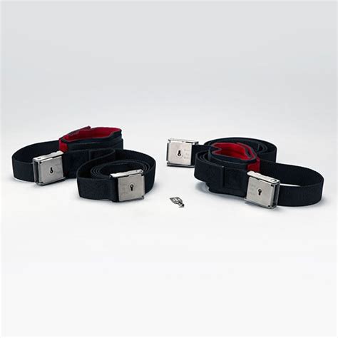 Locking Twice As Tough Restraint With Key Lock Closure Tidi Products
