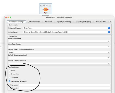 Snowflake Authentication Not Available Knime Analytics Platform