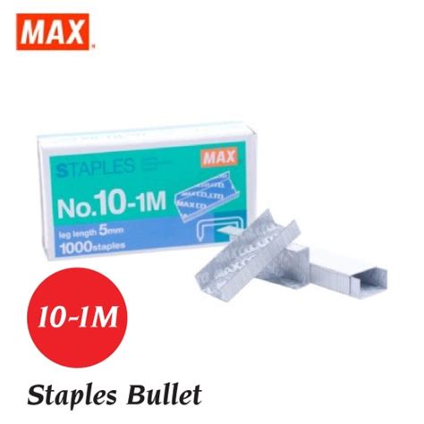 Max Staples 10 1m 3 1m 11 1m 11 10m Max Bullet Stapler Bullet