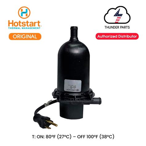 Hotstart Engine Heater Tps101gt8 000 Coolant Preheater Original 1
