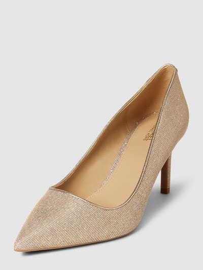 Michael Michael Kors Pumps Mit Effektgarn Modell Alina Gold Online