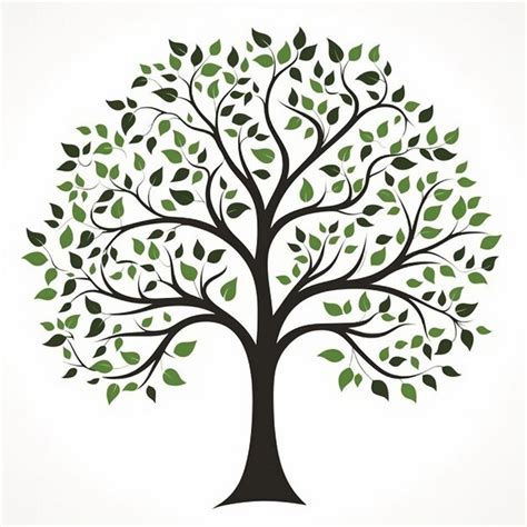 Premium Photo Tree Illustration