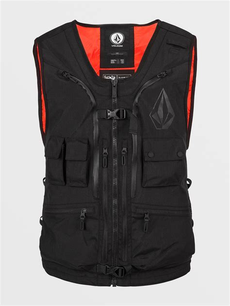 Iguchi Slack Vest Black Unisex Volcom Eu Volcom Europe