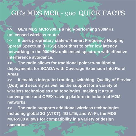 Ge Mcr 900 Mhz Radios Offers Rural Co Ops A Breakthrough In Secure System Control 2016