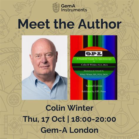 Gem A On Linkedin Gemmological Instruments Presents Meet The Author