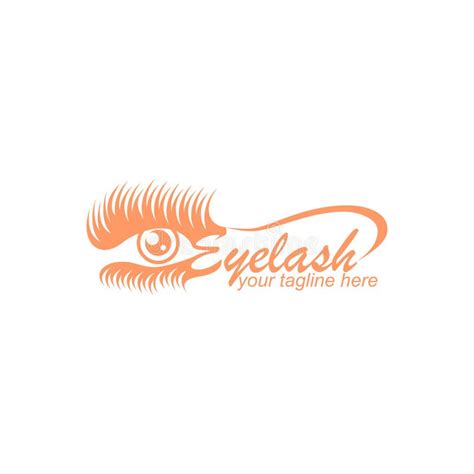 Eyelash Logo Design For Lashes Beauty Salon With Creative Illustration