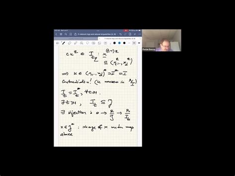 Free Video F Rational Rings And Rational Singularities Part 2 From Ictp Mathematics Class