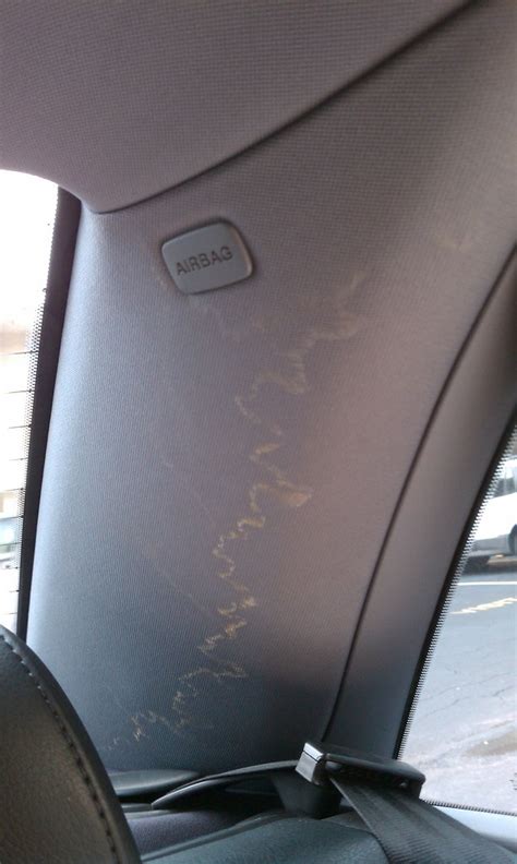 What Is Thiswhat Happened Inside My C Pillar Vw Vortex