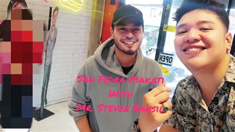 Mister Faulhawker With Steven Bansil San Fedra Makati Youtube