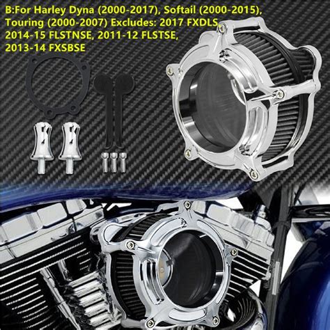 00 17 Softail Dyna Touring Air Filter Kit Fits Harley Davidson