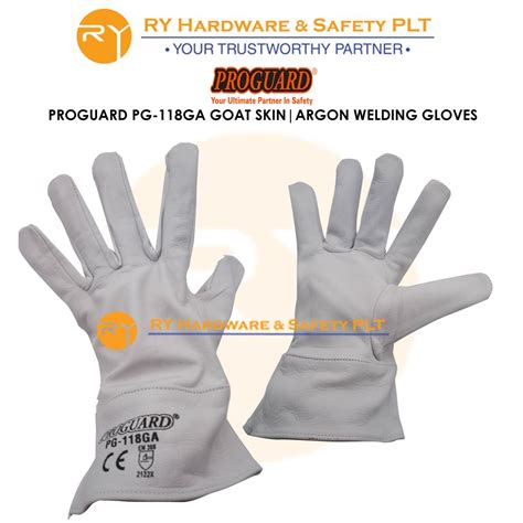 Proguard Pg 118ga Goat Skin Argon Welding Gloves Oil And Gas