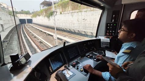 Trial Runs With Automatic Train Operation Ato System On Green Line