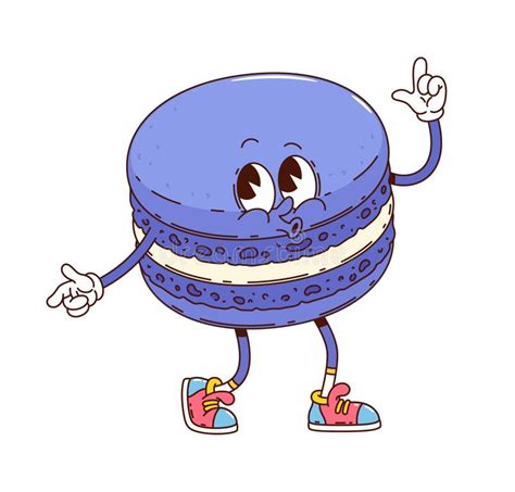 Cartoon Macaron Cute Character Stock Illustrations 1881 Cartoon