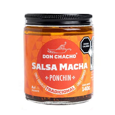 Ingredienta Salsas Salsa Macha Tradicional Ahumada Ponchín