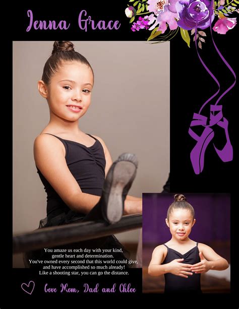 Dance Recital Ad Template
