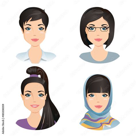 Different Female Hairstyles For The Young Adult Middle Aged Woman