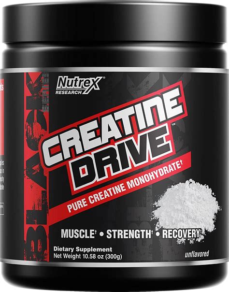 Nutrex Creatine Drive Pure Creatine Monohydrate Unflavored 300 Gr